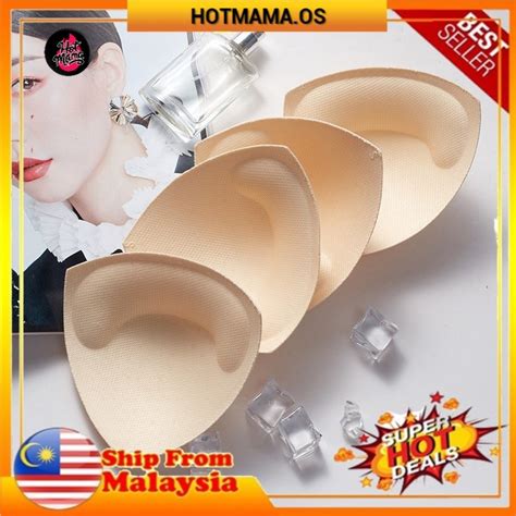 Span Bra Women Sponge Push Up Bra Pads Swimsuit Pad Invisible Bra Pads