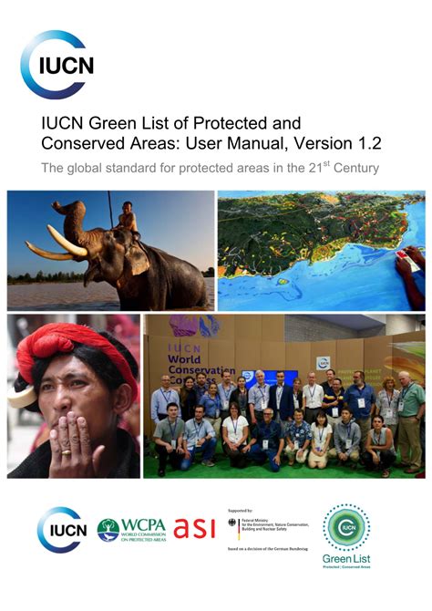 Iucn Green List Of Protected And Conserved Areas User Manual Version