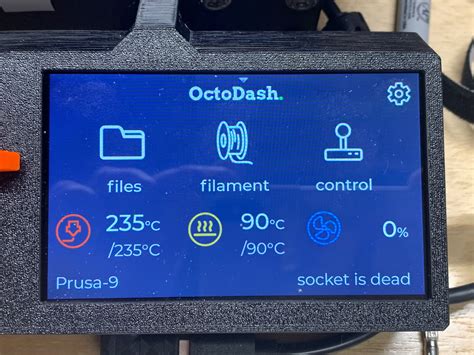 Dead Socket And Unresponsive Pi When Accessing Files Menu Issue UnchartedBull OctoDash