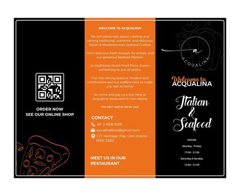 Entry 42 By Cmykansh For Function Menu Design Take Away And Pamphlet