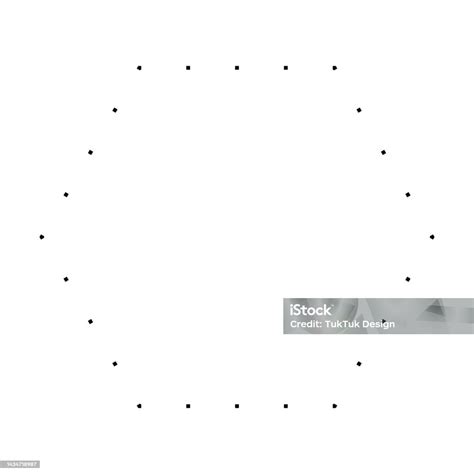 창조적 인 그래픽 디자인 Ui 요소를위한 육각형 기호 점선 모양 벡터 아이콘 0명에 대한 스톡 벡터 아트 및 기타 이미지 0