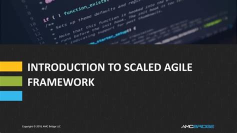 Introduction To Scaled Agile Framework Pdf