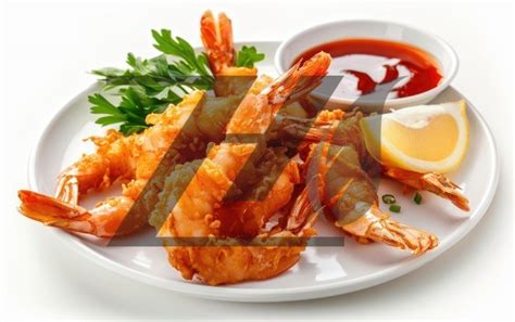 دانلود تصویر باکیفیت بشقاب میگو سوخاری دانلود رایگان فایل لایه باز