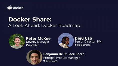 Docker Share A Look Ahead At The Docker Roadmap Quadexcel