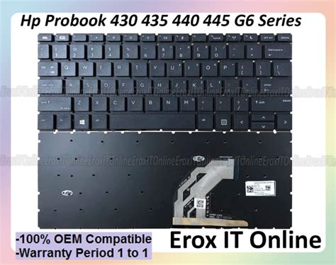 Hp Probook 430 G6 435 G6 440 G6 445 G6 Series Laptop Keyboard Check Delete Or Insert Button Lazada