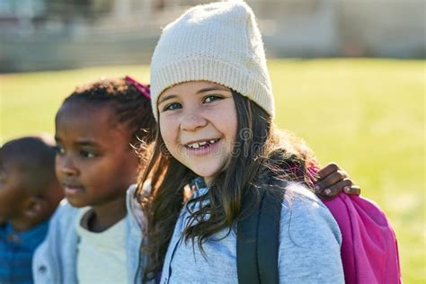 School Is Filled With Happy Times Portrait Of An Elementary School