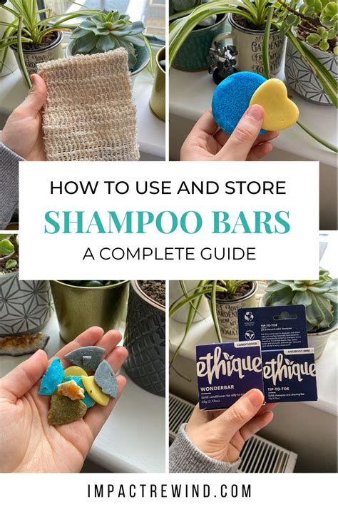 A Complete Guide On How To Use And Store Shampoo Bars Impact Rewind