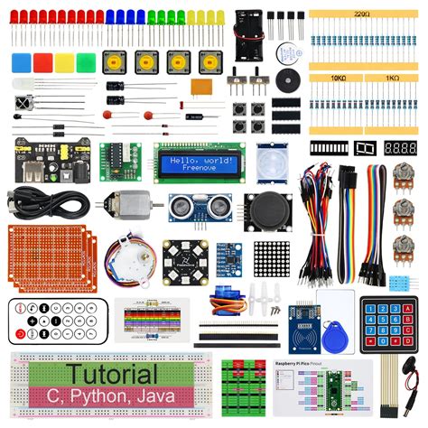 Freenove Ultimate Starter Kit For Raspberry Pi Pico 1 2 W H Wh 767 Pa