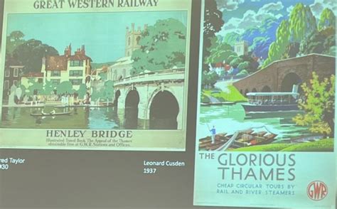 Probus Club Talk Great British Poster Artists Henley Herald