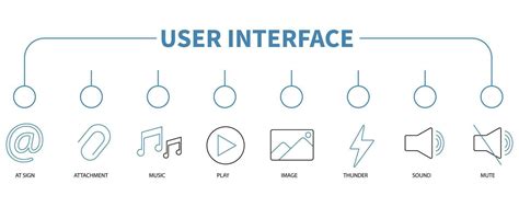 User Interface Banner Web Icon Vector Illustration Concept 36409019 Vector Art At Vecteezy