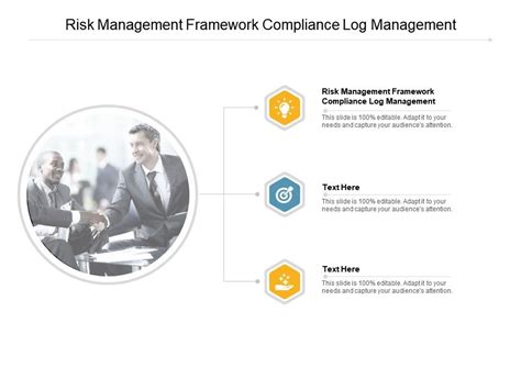 Risk Management Framework Compliance Log Management Ppt Powerpoint Presentation Inspiration Deck