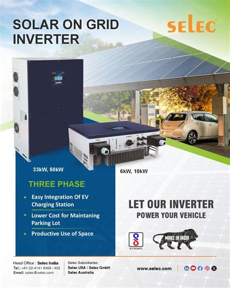 Selec Solar Ongrid Biscertified Makeinindia Renewables