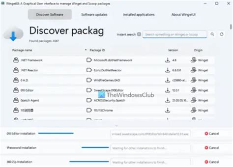 Wingetui Gui Tool Helps Bulk Install Uninstall Update Programs