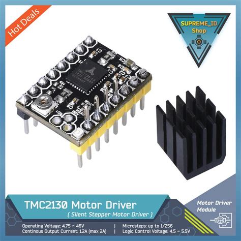 Tmc2130 Motor Driver Ic Pinout Datasheet Equivalent 50 Off