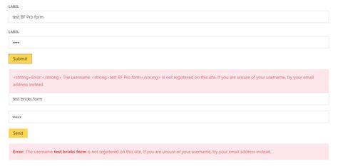 Pro Forms Notifications Output Html Bug Reports Bricksforge Community Forum
