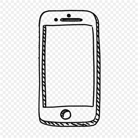 Frontera De Teléfono Celular De Dibujos Animados Png Dibujos Teléfono