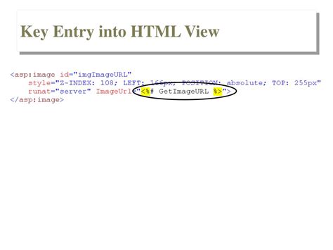 Ppt Data Aware Controls In Aspnet ® Applications Powerpoint