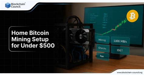 Home Bitcoin Mining Setup For Under 500 Blockchain Council
