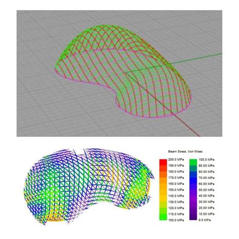 Gridshell Structure Rrhinograsshopper