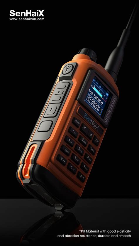 Professional Dual Band Two Way Radio With LED Flashlight And FM Radio