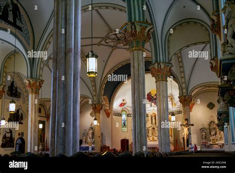 Interior View Of Holy Angels Catholic Church In Buffalo New York In