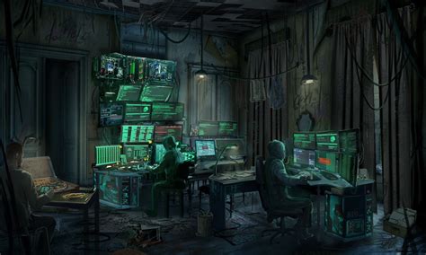 Hacker Room Wallpapers Wallpaper Cave