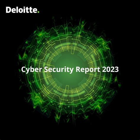 Eduard Focsa On Linkedin Deloitte Cyber Security Report 2023