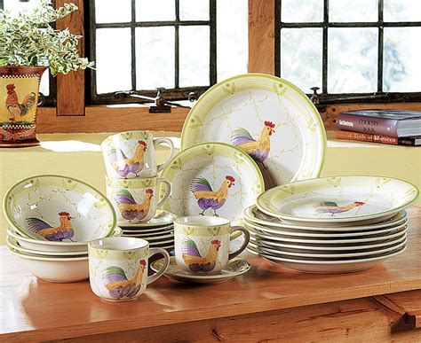 40 Piece Cockerel Dinner Service Review Compare Prices Buy Online