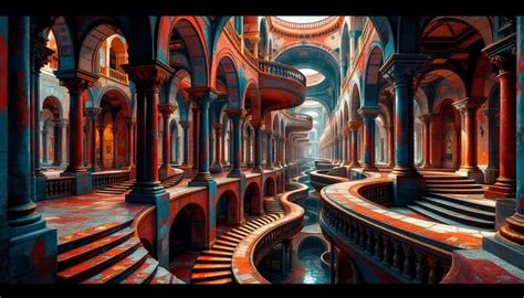 Free Endless Classical Labyrinth Image Architecture Renaissance