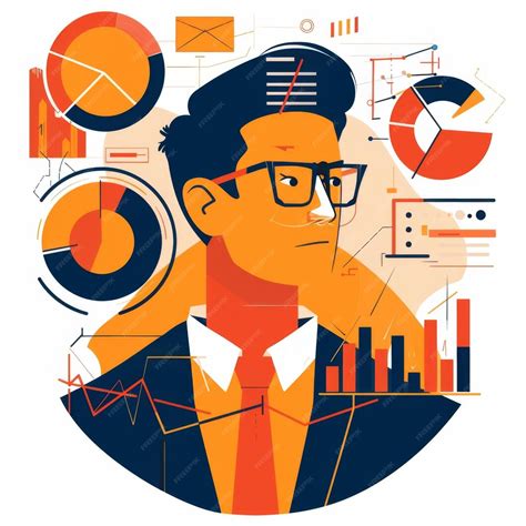 Analytical Business Executive Reviewing Digital Marketing Performance Metrics On Laptop