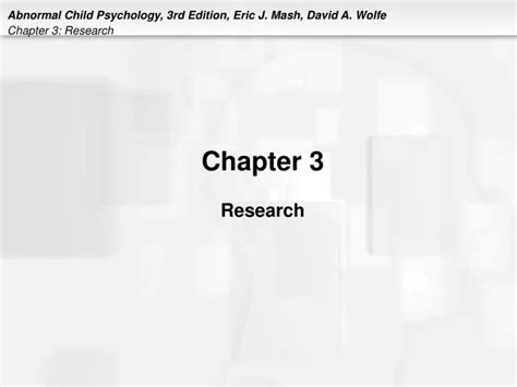 PPT Chapter Research PowerPoint Presentation Free Download ID