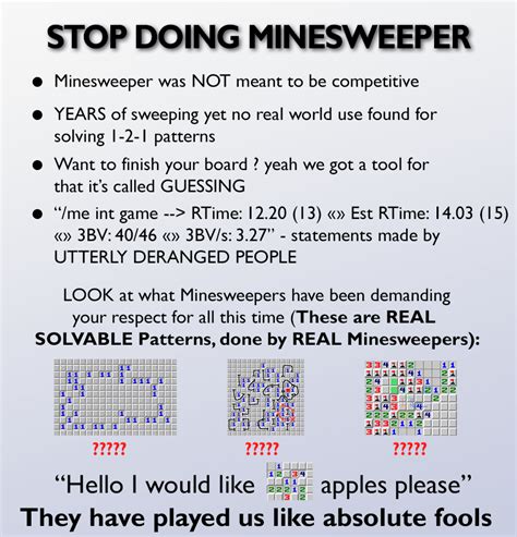 We Need More Minesweeper Memes R Minesweeper