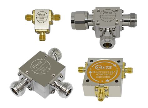 Rf Microwave Circulator Coaxial Drop In Broadband Dual Junction Microstrip Vhf Uhf