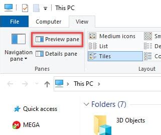 How To Disable Preview Pane In Windows