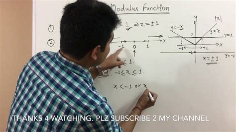 Modulus Function In Hindi Youtube