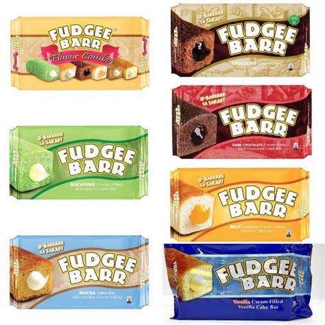 Fudgee Barr Cream Filled Cake Bar 400g X 10 Packs Lazada Ph