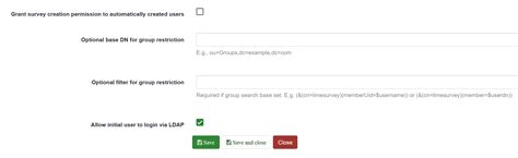limesurvey ldap binding support nethserver community
