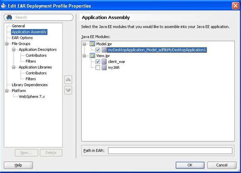 My It Knowledge Adf Desktop Application