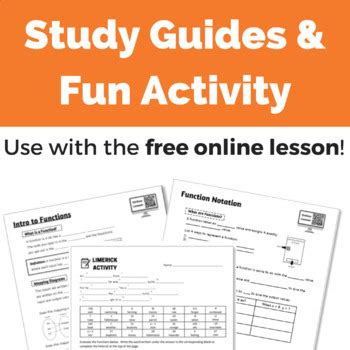 Functions Function Notation Bundle Of Printable Digital Activities