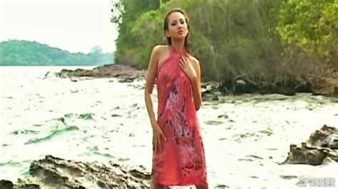 Lovely Asian Girl On Rocks Eporner