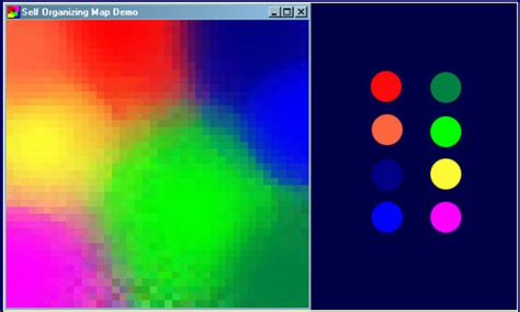 Matlab How Does One Visualize The Self Organizing Map Of N Dimensional Data Cross Validated