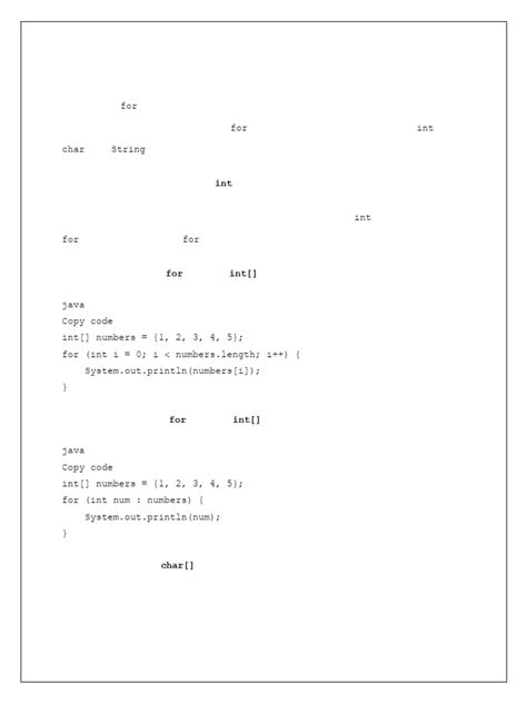 For Loop Iterations Pdf Programming Paradigms Computer Science