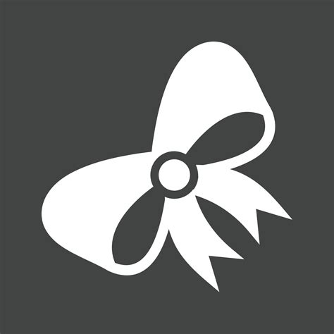 Ribbon Glyph Inverted Icon 14379788 Vector Art At Vecteezy