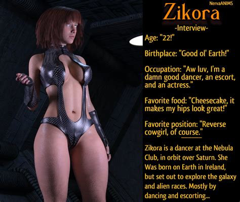 Zikora A Profile Sheet By Nervaanims Hentai Foundry