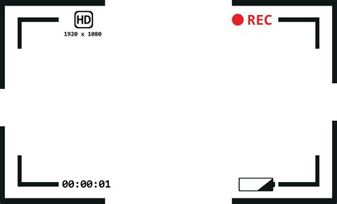 Camera Video Recording Frame Illustration Design 23782193 Vector Art At Vecteezy