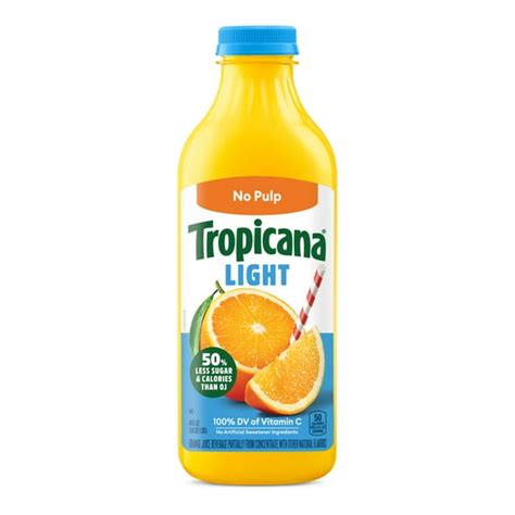 Tropicana Zero Sugar Classic Lemonade 46 Fl Oz Bottle
