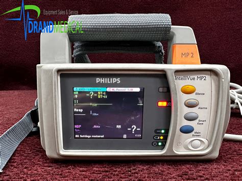 Philips Intellivue Mp2 M8102a Patient Monitor B1 3 Medsold