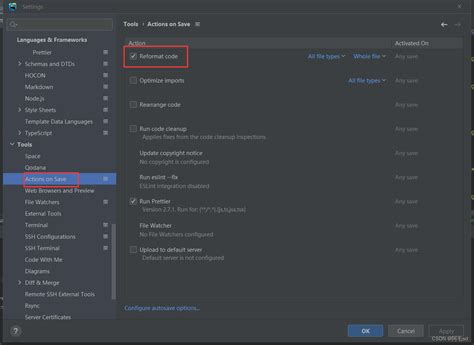 【webstorm 】webstorm 保存时格式化代码webstorm 格式化代码 Csdn博客