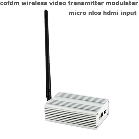 COFDM Transmitter Receiver Long Range Wireless Video NLOS