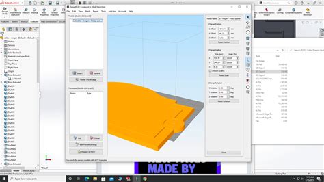 Help Stl Import Scaling Issue Rsimplify3d
